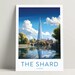 The Shard Poster, United Kingdom Travel Art (digital Download) - Etsy