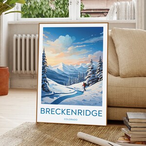 Breckenridge Poster, Breckenridge Digital Print Download, Breckenridge ...