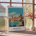 Malta Poster, Malta Digital Print Download, Malta Travel Poster Malta ...
