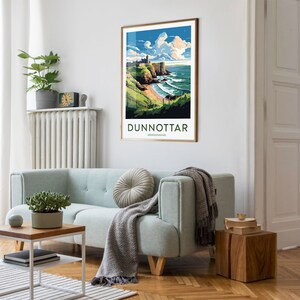 Dunnottar Castle Poster, Dunnottar Castle Digital Print Downloa ...