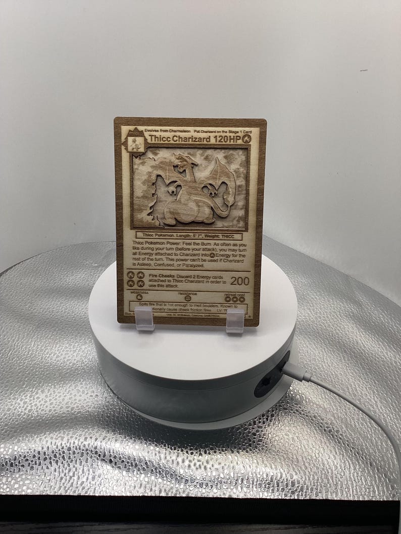 Thicc Pokemon Cards - Etsy