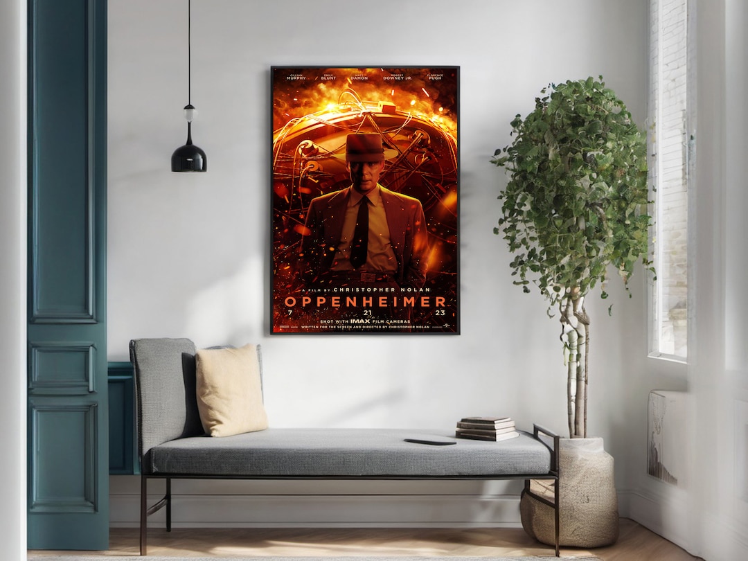 Oppenheimer ,movie Posters, Custom Posters, Decorative Wall Art, TV ...