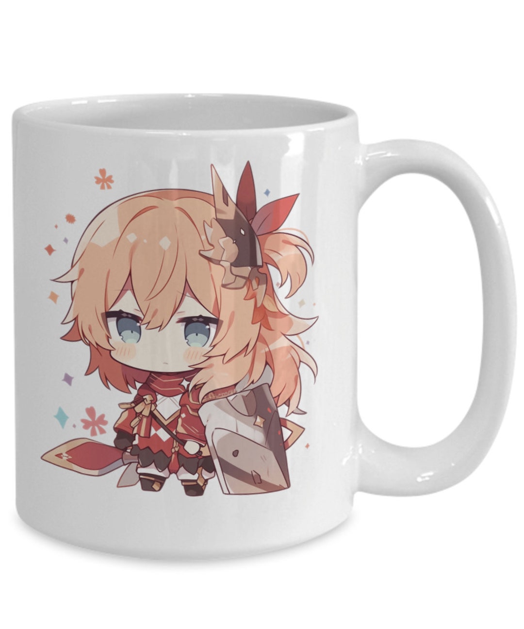 Chibi Waifu Warrior, Waifu Coffee Mug, Anime Girl, Anime Themed Mug - Etsy