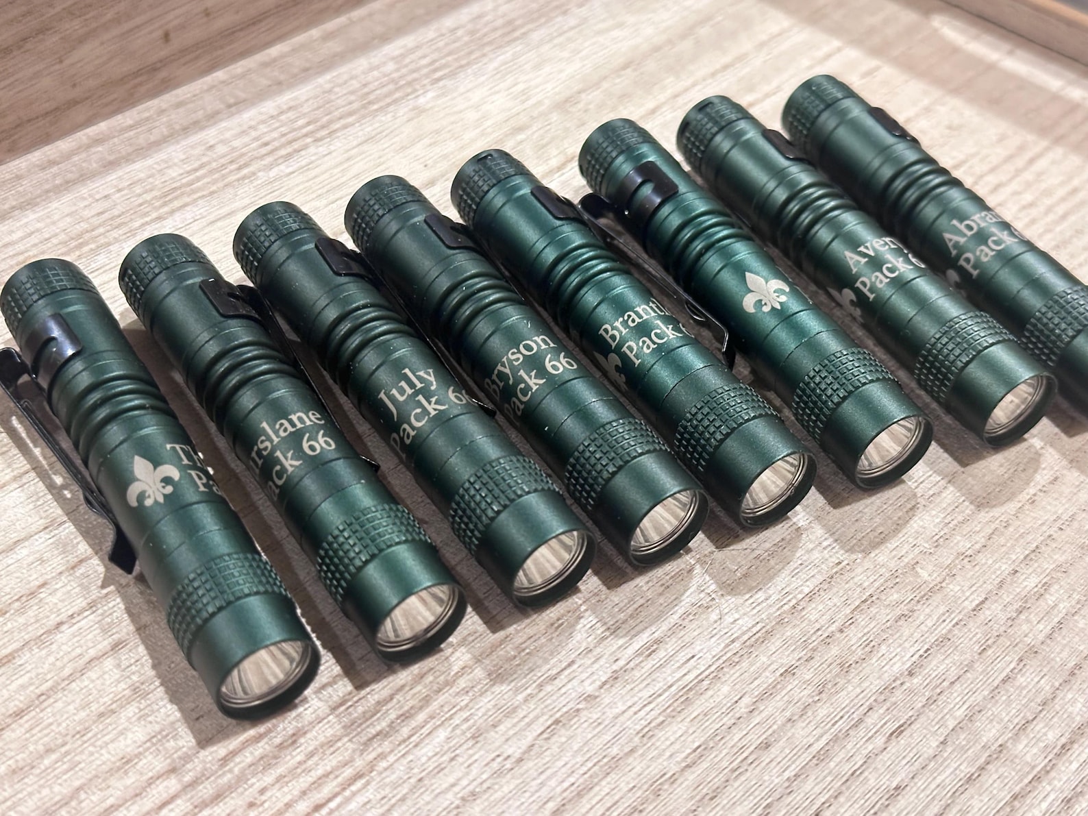 Personalized Flashlights | Groomsmen Gift | Wedding Favors | Bright ...