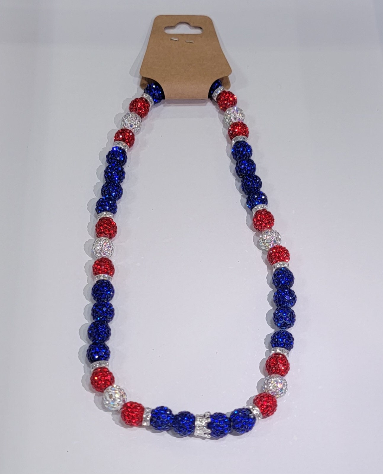 Baseball Player Rhinestone Beaded Necklaces - Etsy