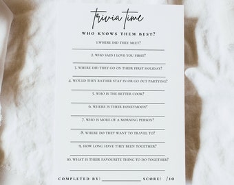 Guest Who Wedding Table Games, Wedding Games, Reception Games, Bundle ...