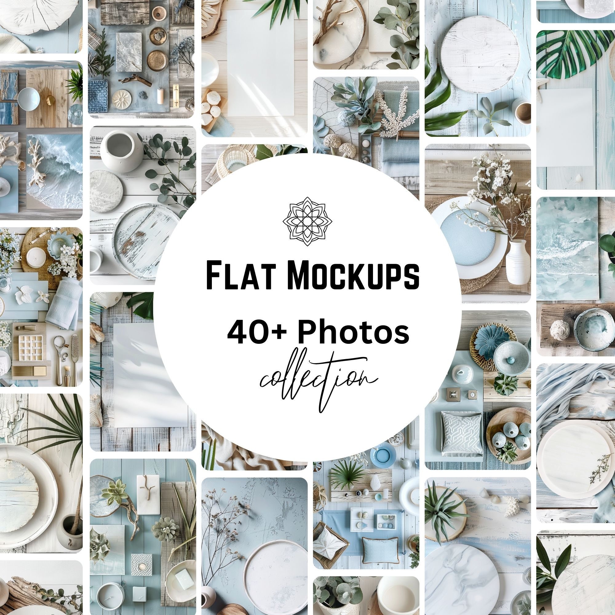 Flatlay Beach, Slabs, Paper, Product Mockup, Flatlay Images, Stock ...