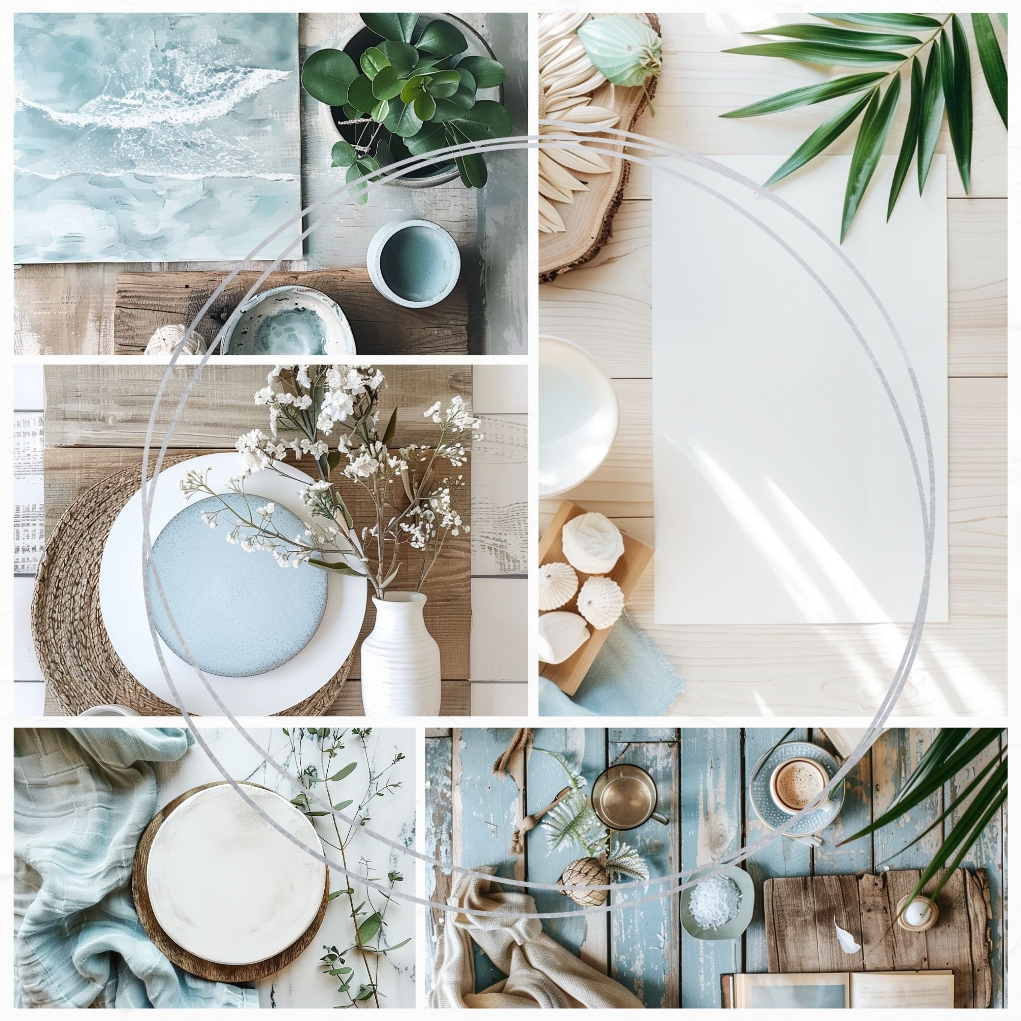 Flatlay Beach, Slabs, Paper, Product Mockup, Flatlay Images, Stock ...