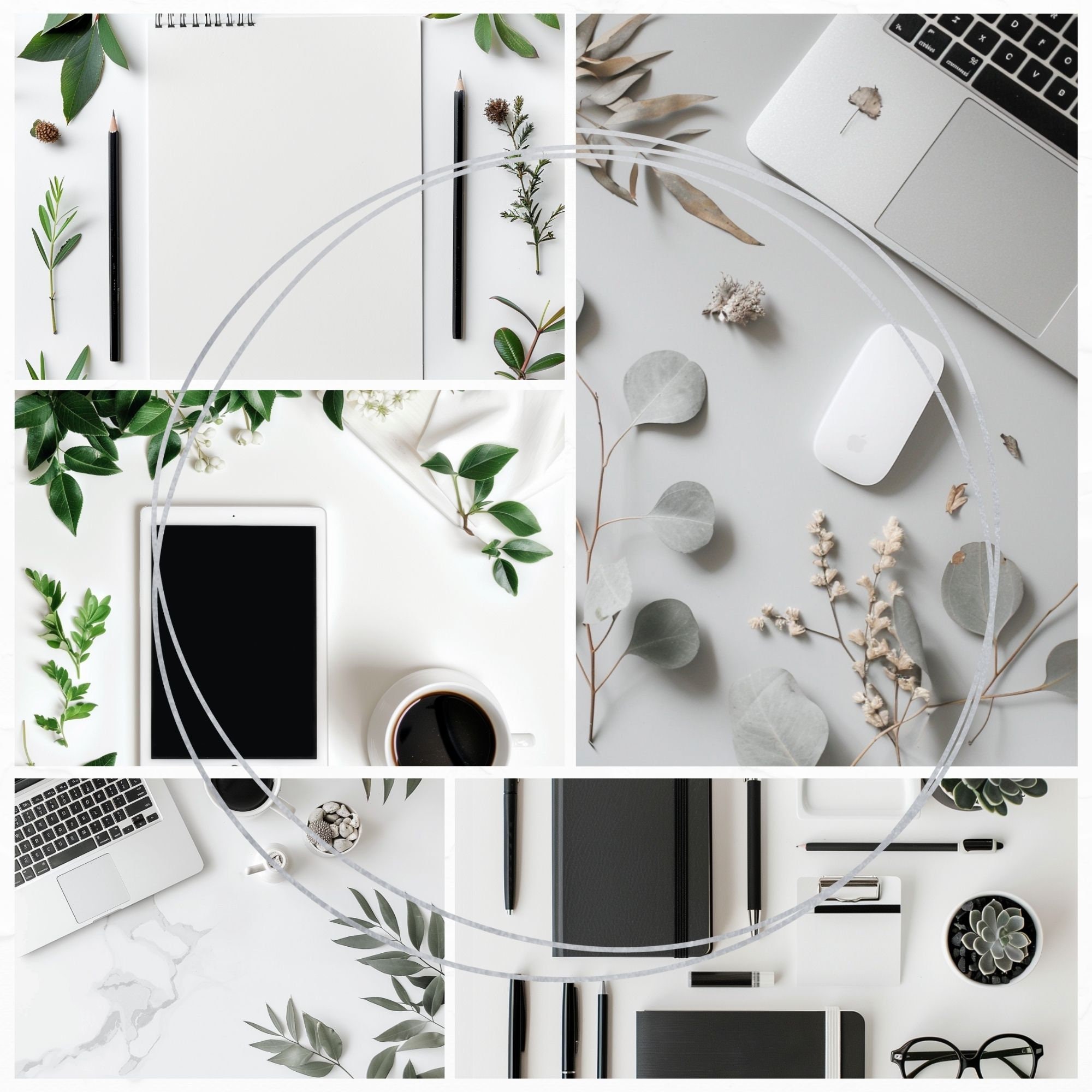 Office Stock Photos, White Dark, Product Mockup, Flatlay Images, Stock ...