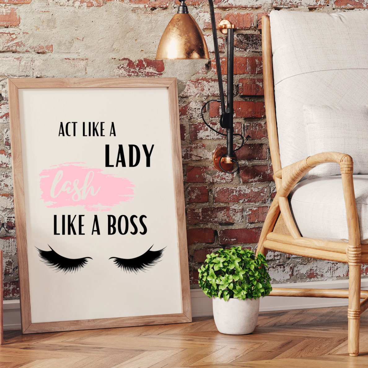 Girl Boss Office Decor, Cute Decor Art, Gifts Ideas for Boss, Boss Babe ...