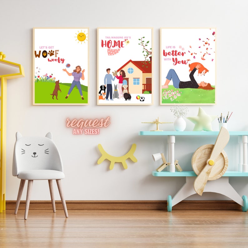 Dogs Quotes Wallpaper Loving Dog Wall Art Dogs Mom and Dad Dogs Home ...