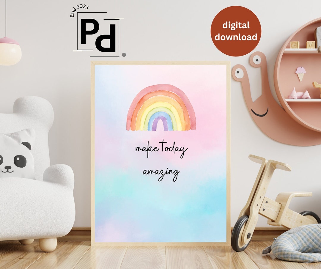 Pastel Poster Motivation Quotes Pastel Wall Art Pastel Design Home ...