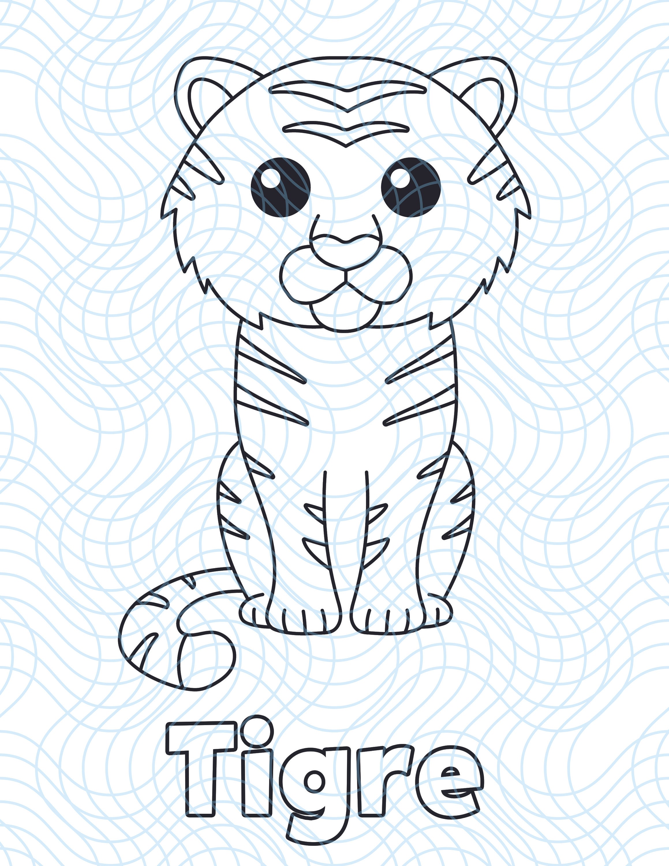 Kids Spanish Learning Activities, Coloring Learning Activities for ...