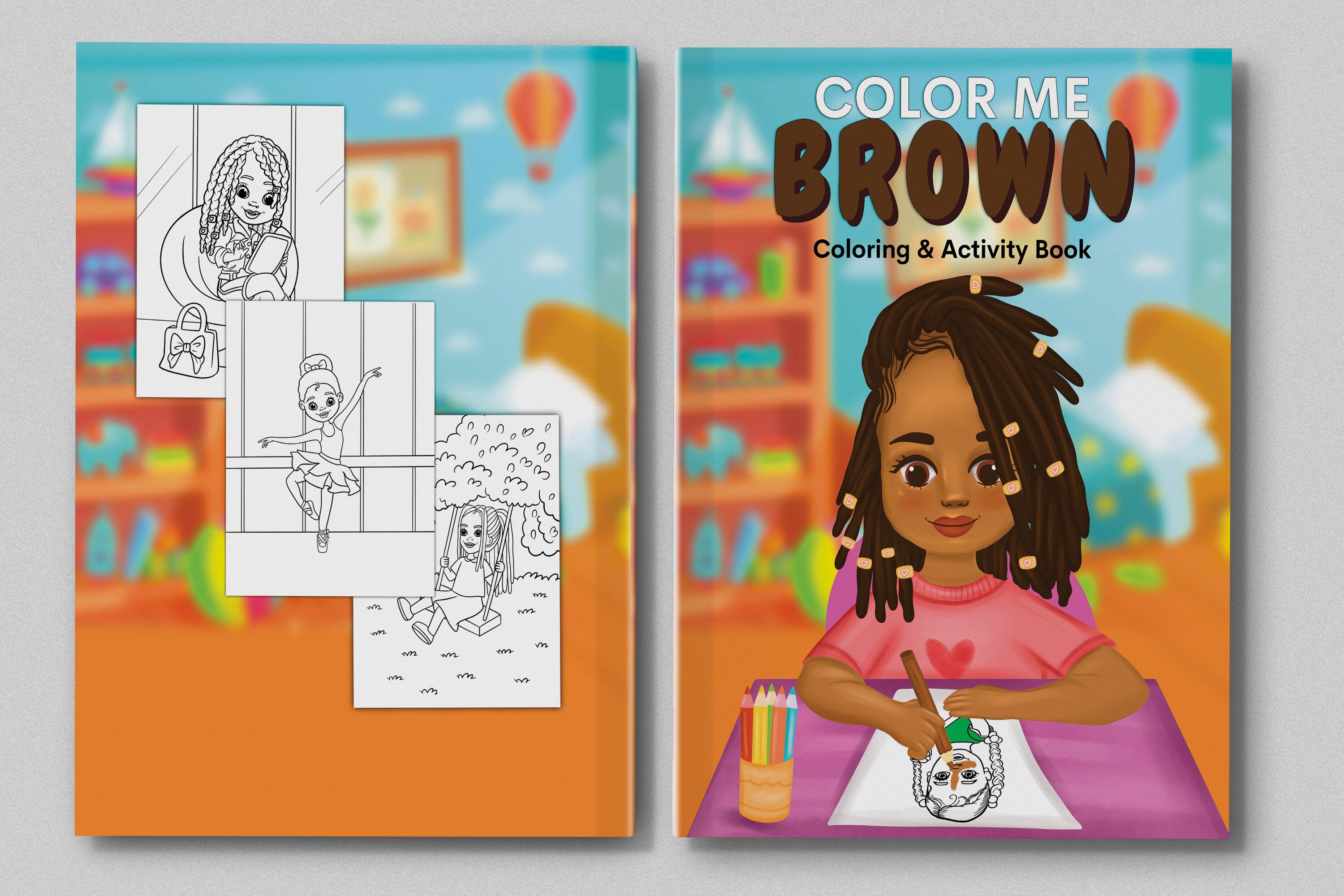 Black Girl Coloring Sheets, Black Girl Magic, Activity Sheets for Black ...