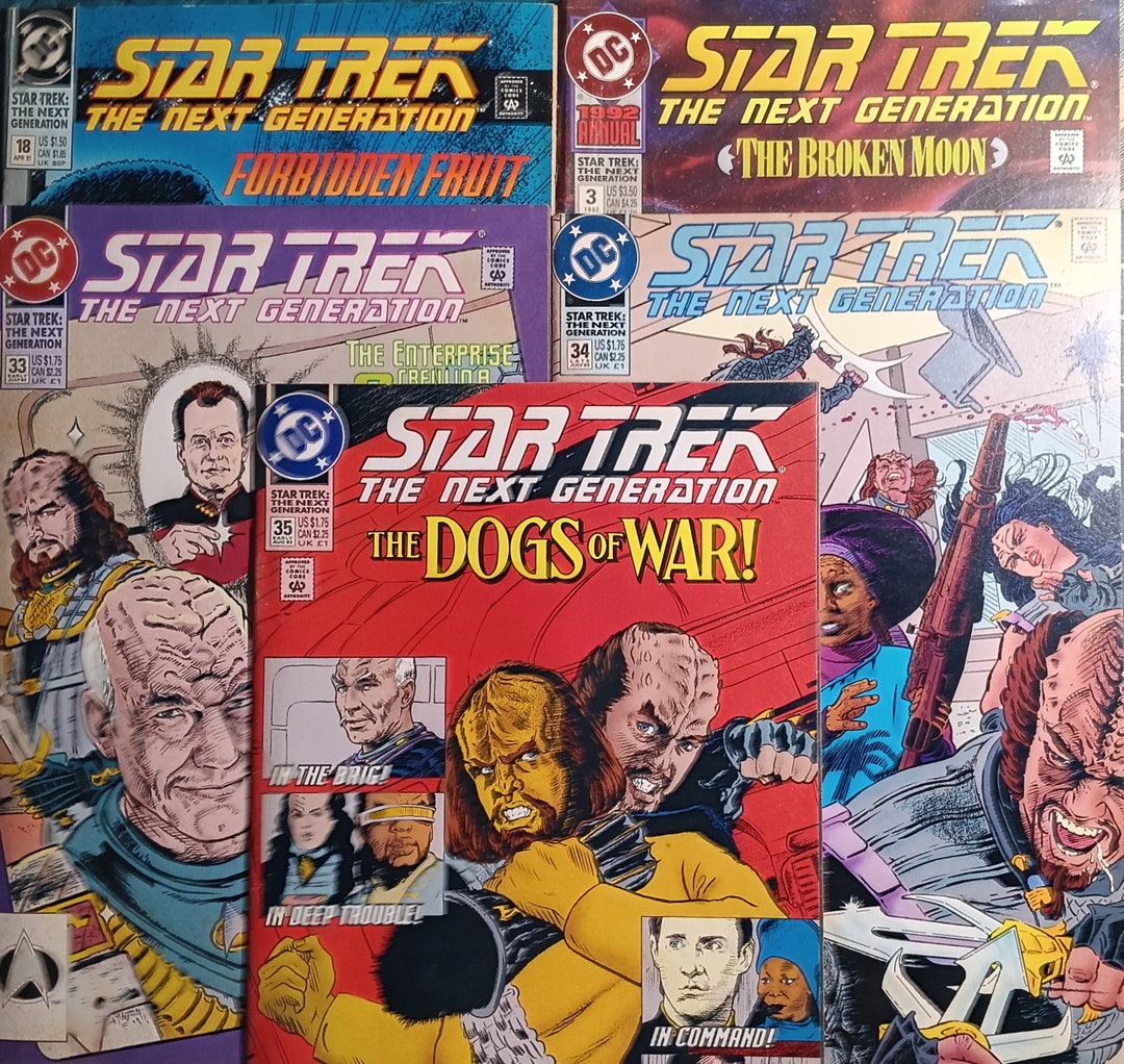 Star Trek Next Generation Comics Lot B - Etsy