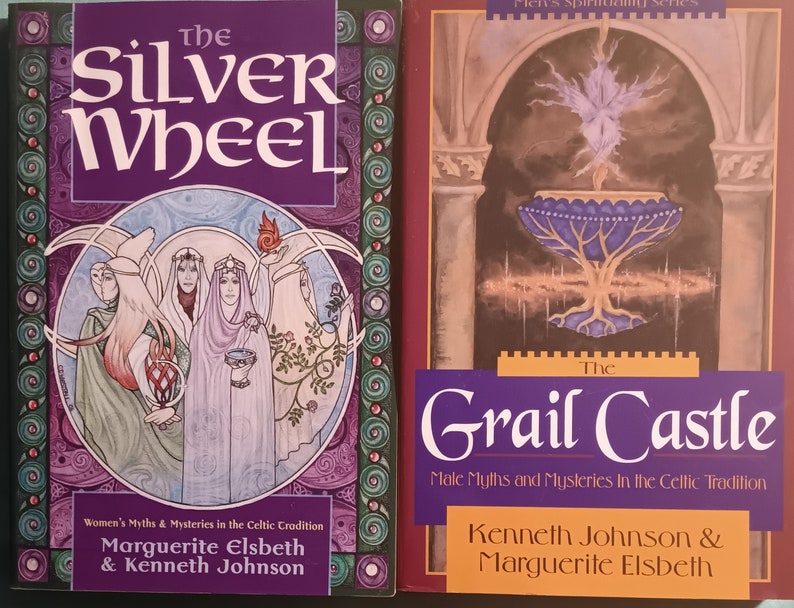 The Silver Wheel & the Grail Castle - Etsy