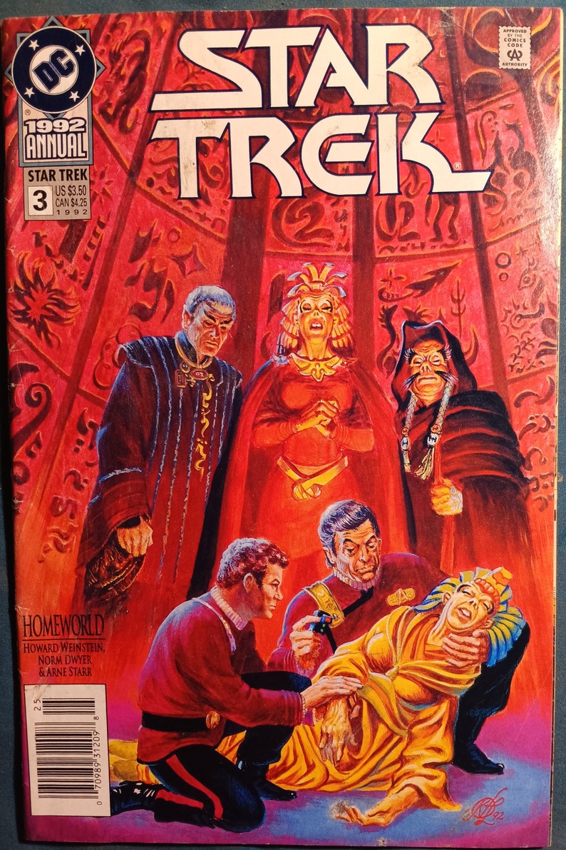 Star Trek 1992 Annual Homeworld Comic - Etsy