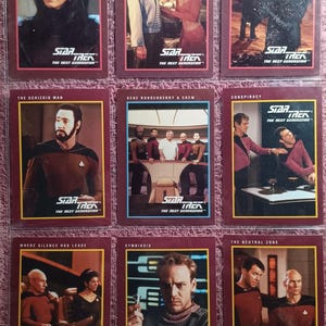 Next Generation 25th Anniversary Impel Cards Lot NG-E - Etsy