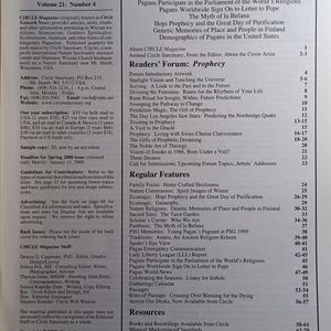 Circle Network News/circle Magazine 1999 Issues 72, 73, 74 - Etsy