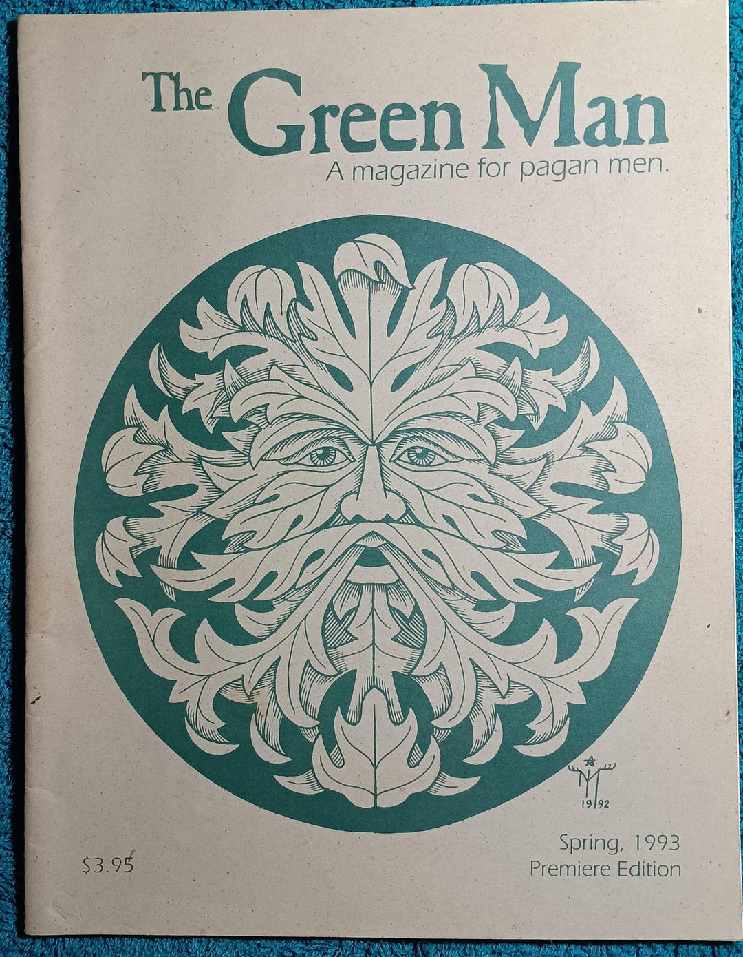 The Green Man Spring 1993 Premiere Edition - Etsy