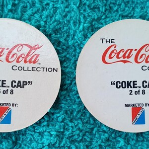 Coca Cola 75th Anniversary Bottle and Two Advertisement Pogs - Etsy
