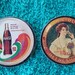 Coca Cola 75th Anniversary Bottle and Two Advertisement Pogs - Etsy