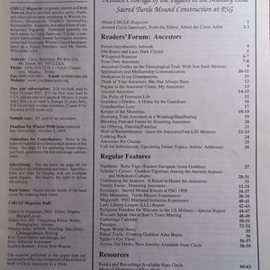 Circle Network News/circle Magazine 1999 Issues 72, 73, 74 - Etsy