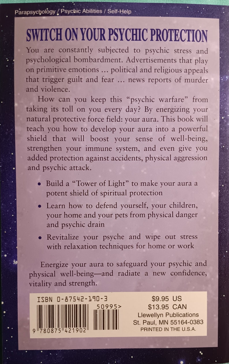 Practical Guide to Psychic Self-defense & Well Being - Etsy
