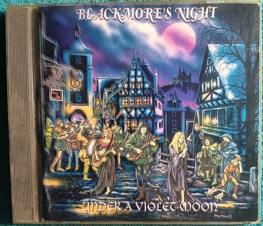 Blackmore's Night "under a Violet Moon" CD Plus Promo CD - Etsy