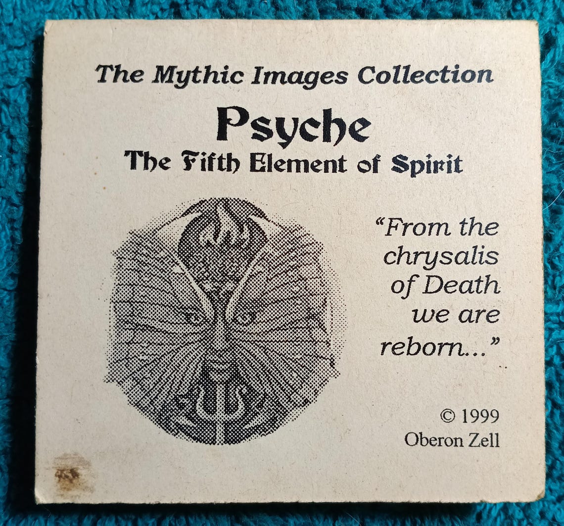 Psyche "the Fifth Element of Spirit" - Etsy