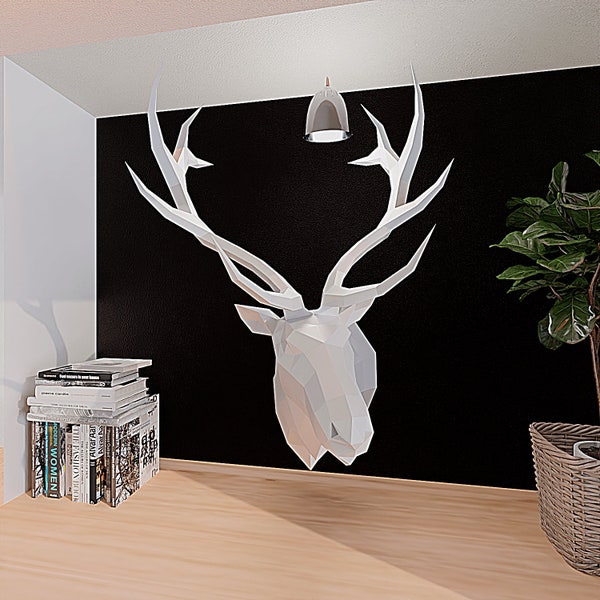 Cardboard Animal Head Template - Etsy