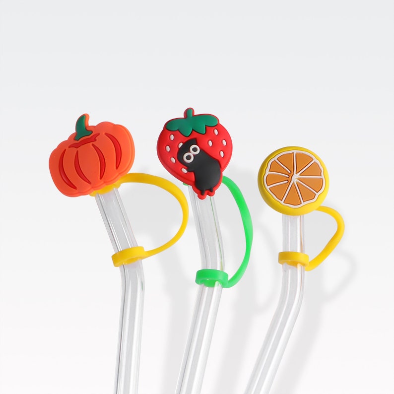 Straw Topper Cover Stanley Straw Charms Flower Topper Drink Cup Cover ...