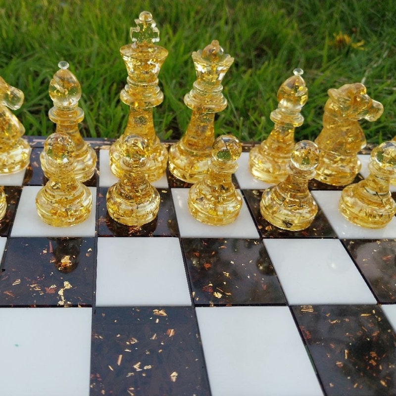 Modern Chess Set - Etsy
