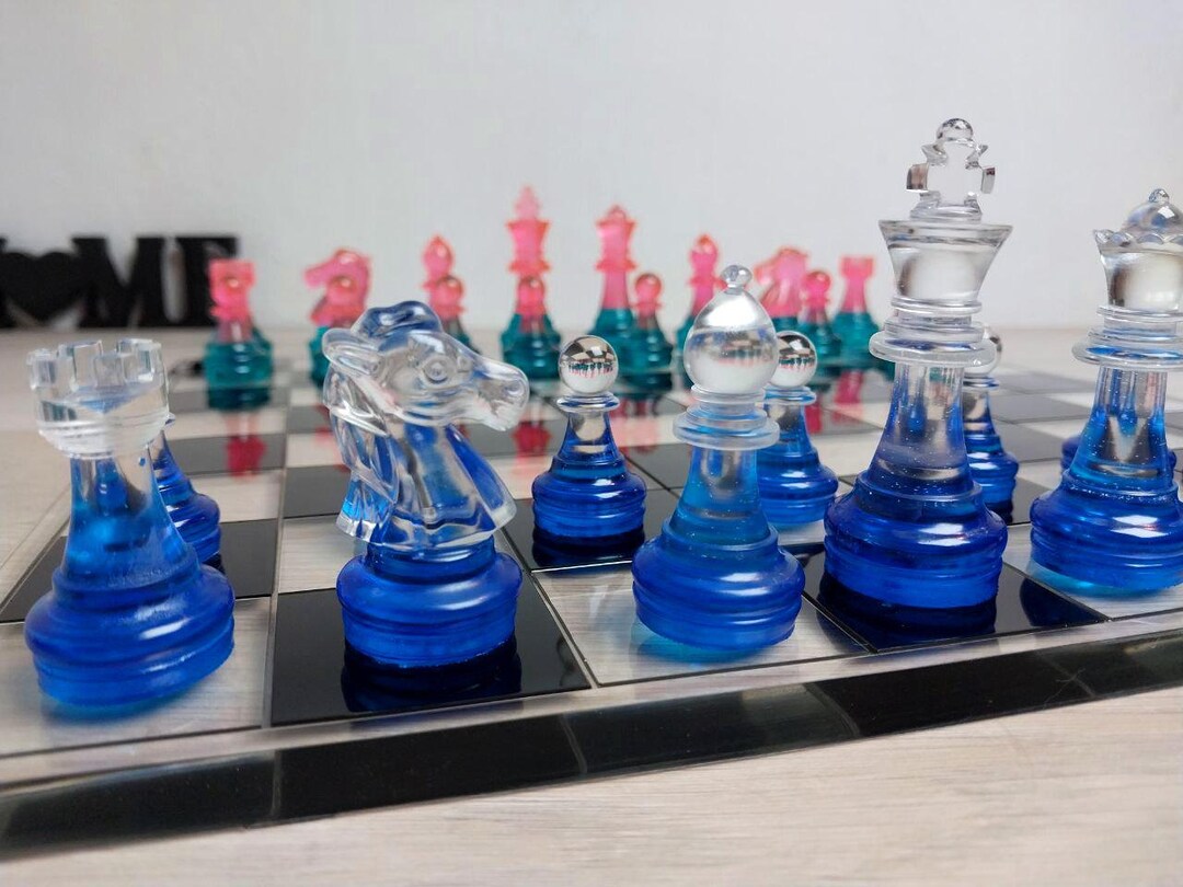 Custom Chess Sets With Chessboard | Size of King 7cm (2.75 Inches ...