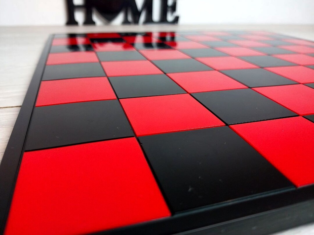 Made to Order Custom Chess Board in 2 Sizes (10.6 Inches and 12.4 ...