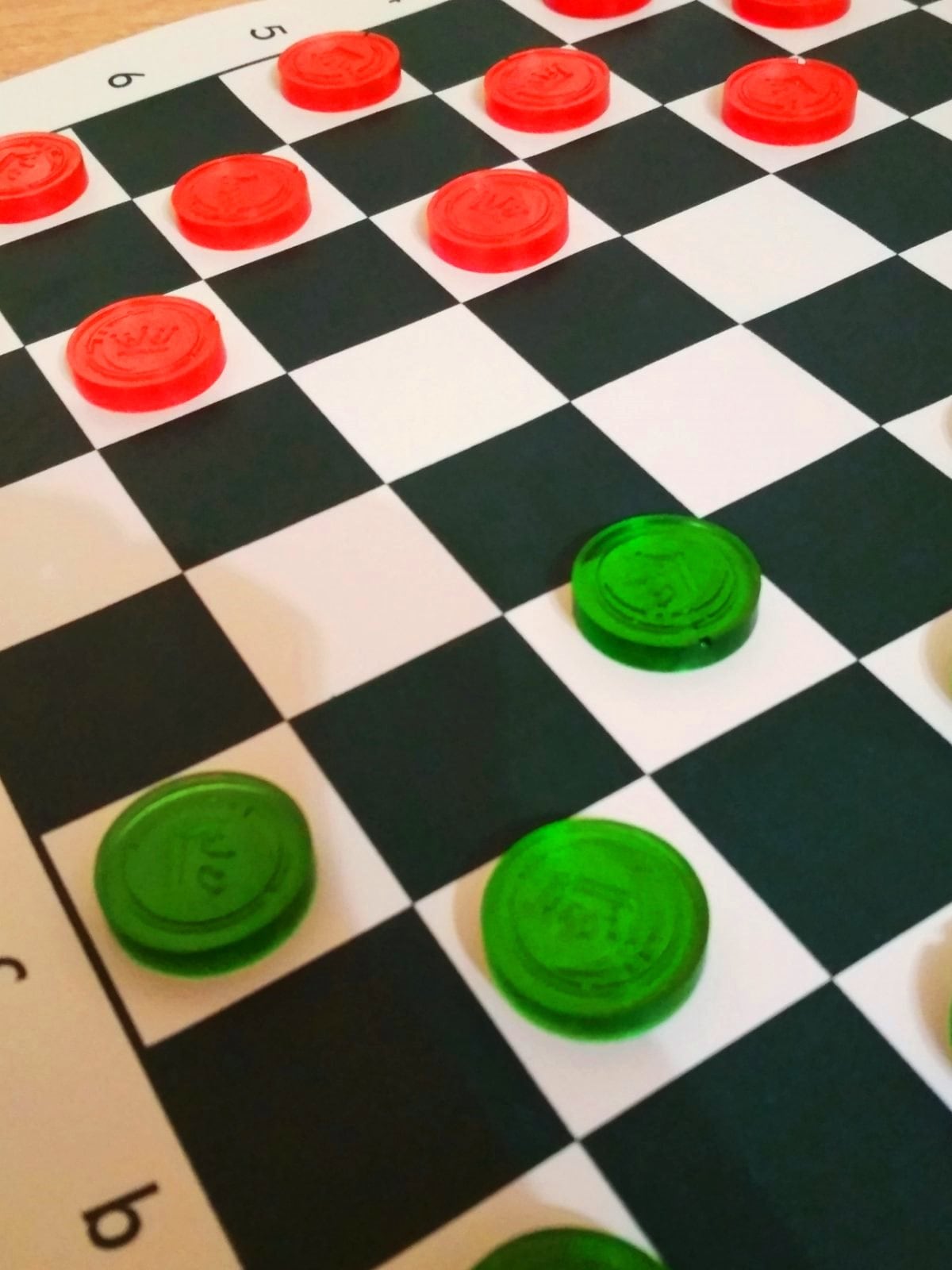 Custom Checkers Pieces Resin Chess and Checkers Set Checkers Game for ...