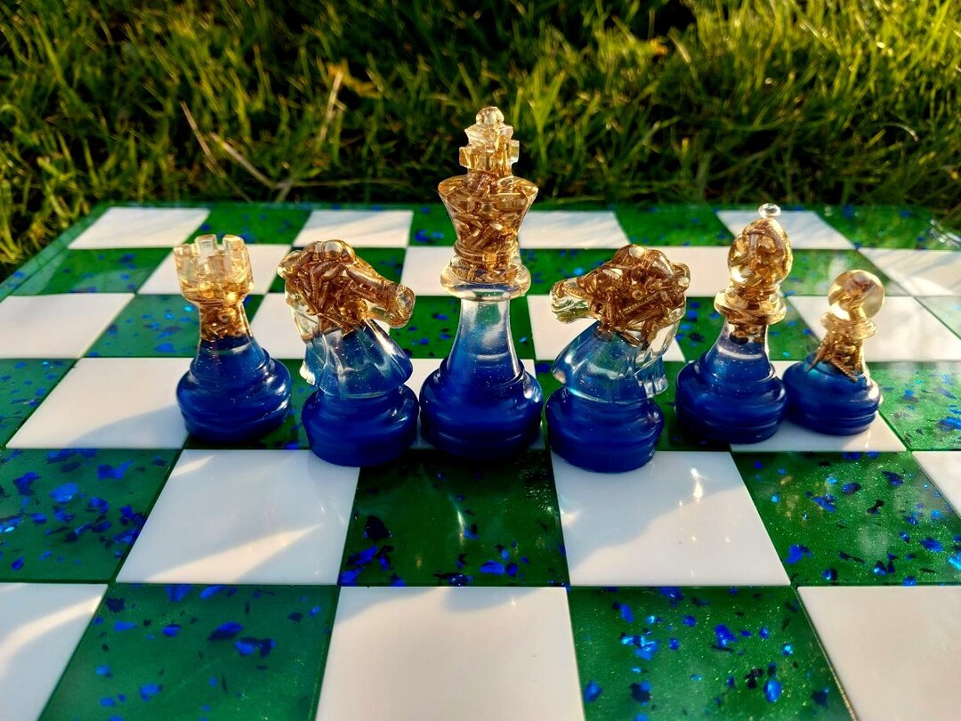Custom Chess Set With Chessboard Size of King 7cm 2.75 Inches Special ...
