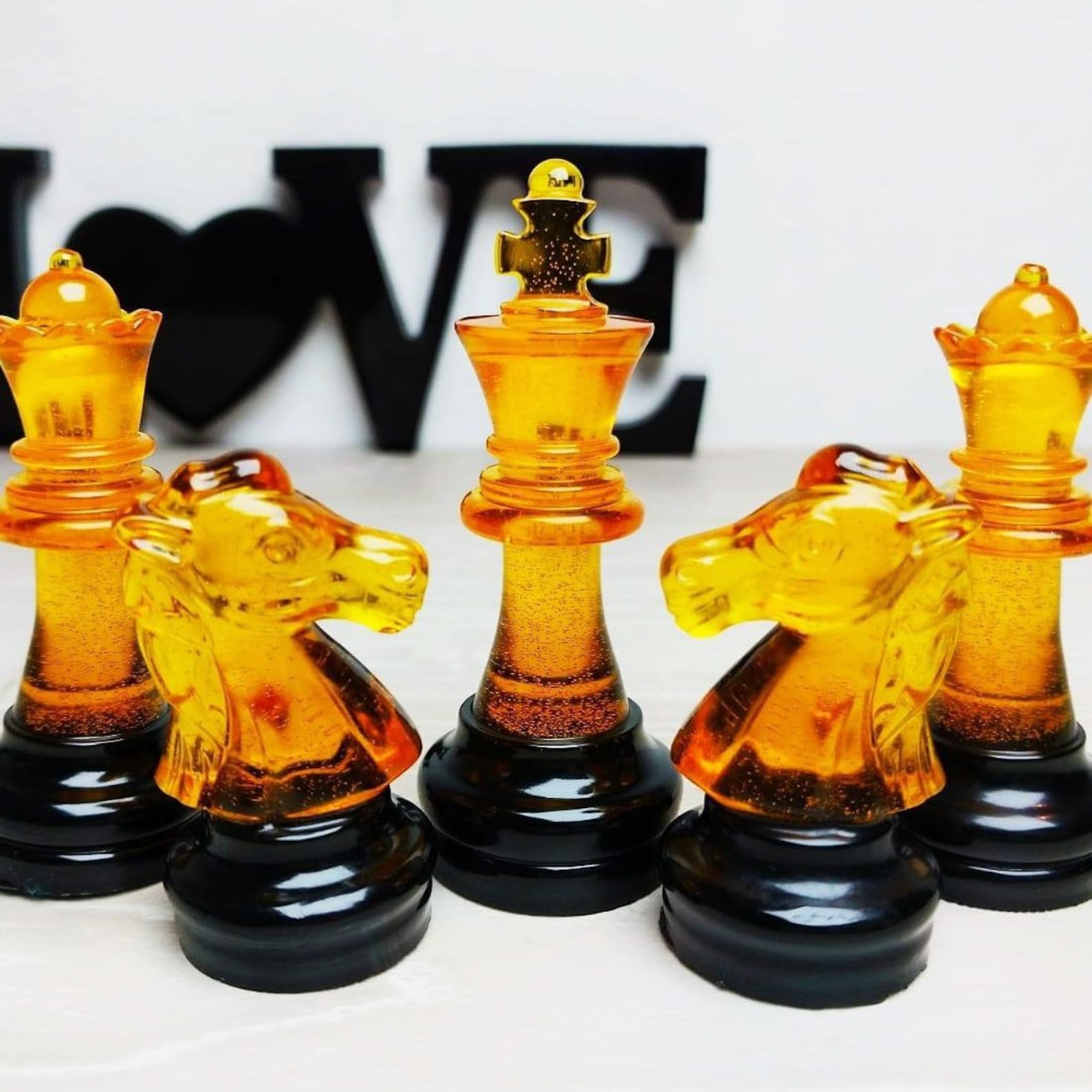 Custom Chess Sets With Chessboard | Size of King 7cm (2.75 Inches ...