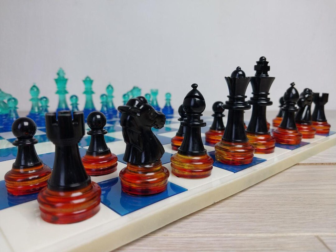 Custom Chess Sets With Chessboard | Size of King 7cm (2.75 Inches ...