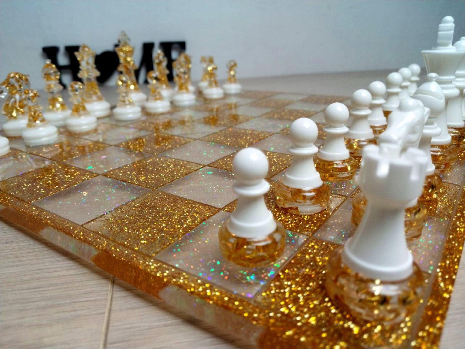 Custom Chess Sets With Chessboard | Size of King 7cm (2.75 Inches ...