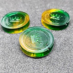 Custom Checkers Pieces | Resin Chess and Checkers Set | Checkers Game ...