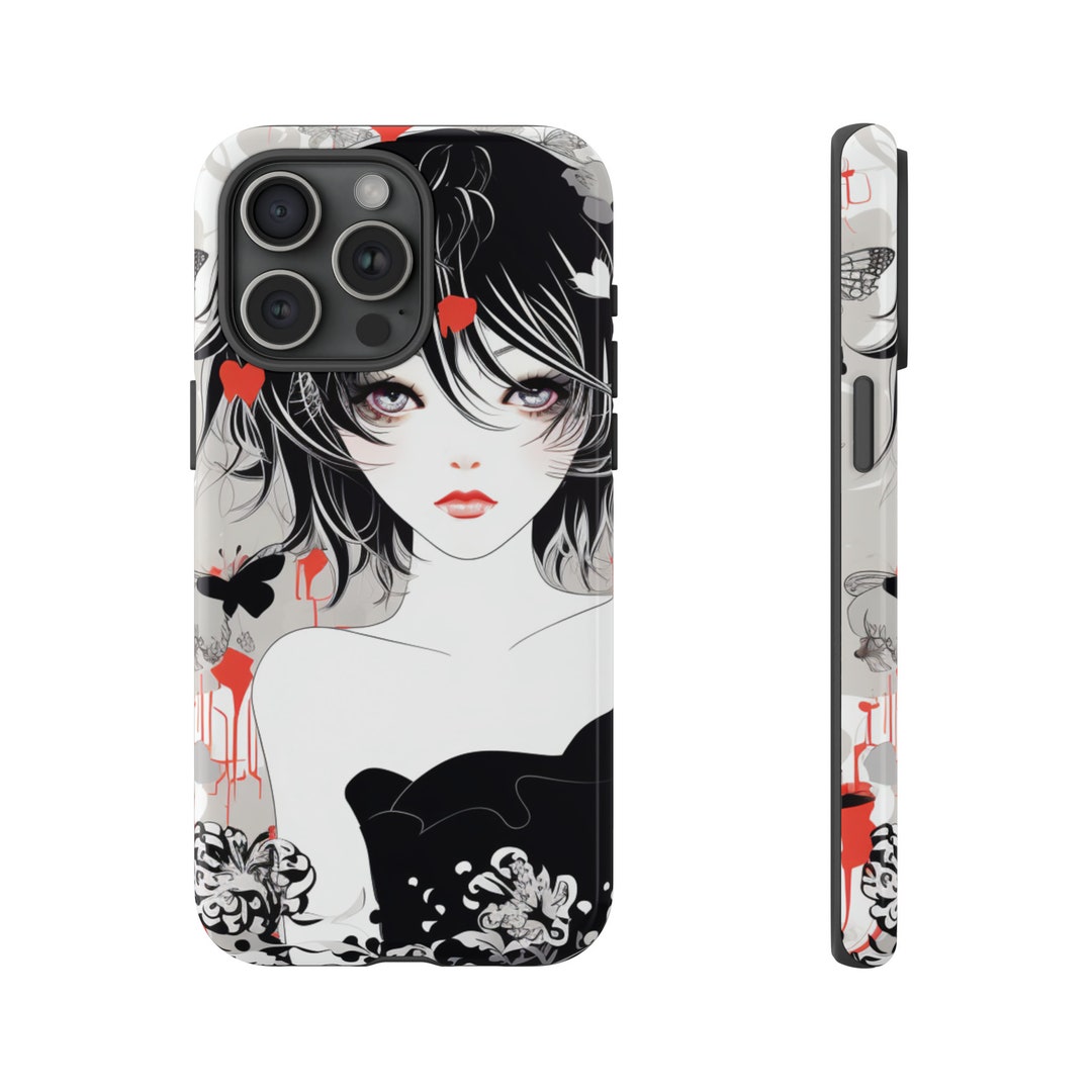 Tough Cases Phone Cases Girl Emo Gothic - Etsy