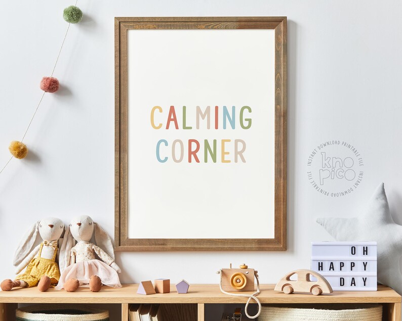 Learning Emotions & Calming Corner Posters Teacher Resource for Mental ...