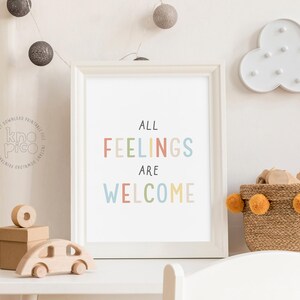 Colorful Mental Health Poster for Kids | Growth Mindset & Emotional ...