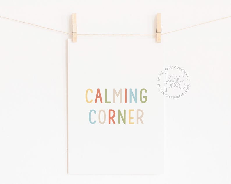 Learning Emotions & Calming Corner Posters | Teacher Resource for ...
