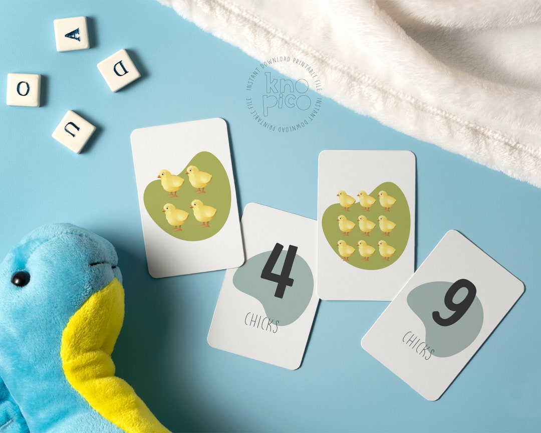 Chick-a-doodle-do: Matching Game for Little Ones – Toddler Flashcards ...