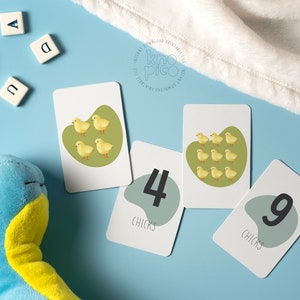 Chick-a-doodle-do: Matching Game for Little Ones – Toddler Flashcards ...