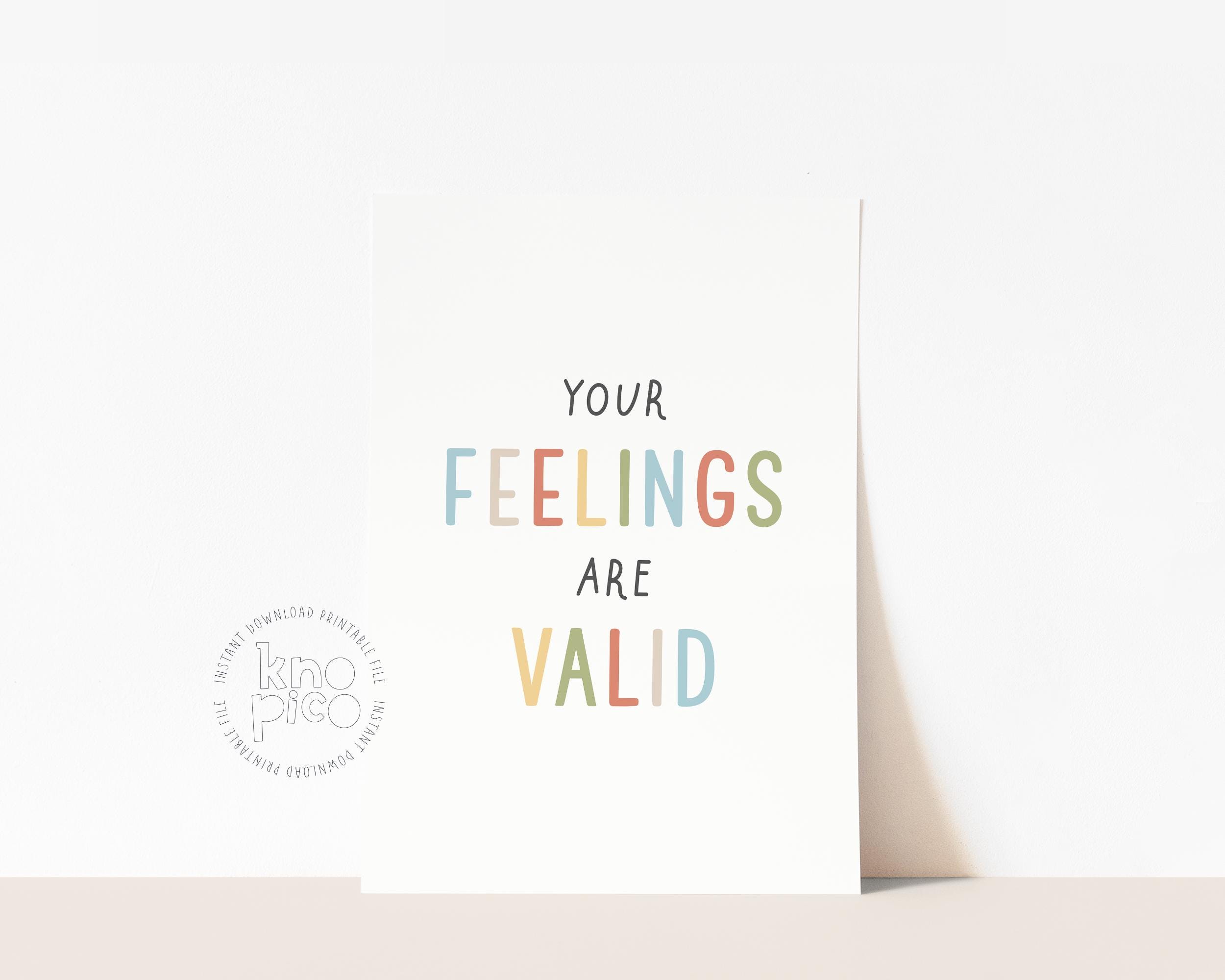Set of 2 Educational Posters: Rainbow Affirmations for Preschool ...