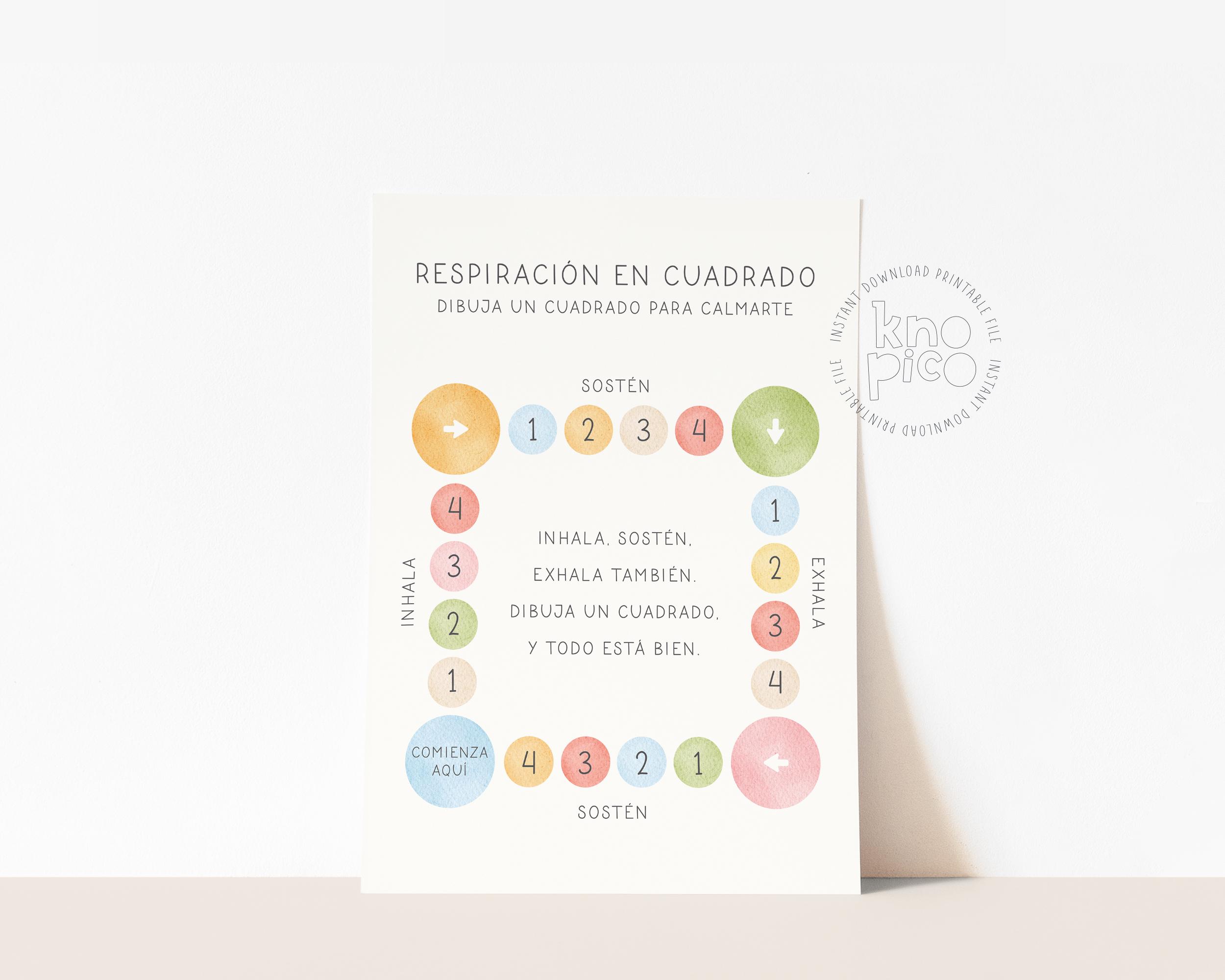 Spanish Calming Corner Posters Set of 3: Safe Space Poster, 5 Senses ...