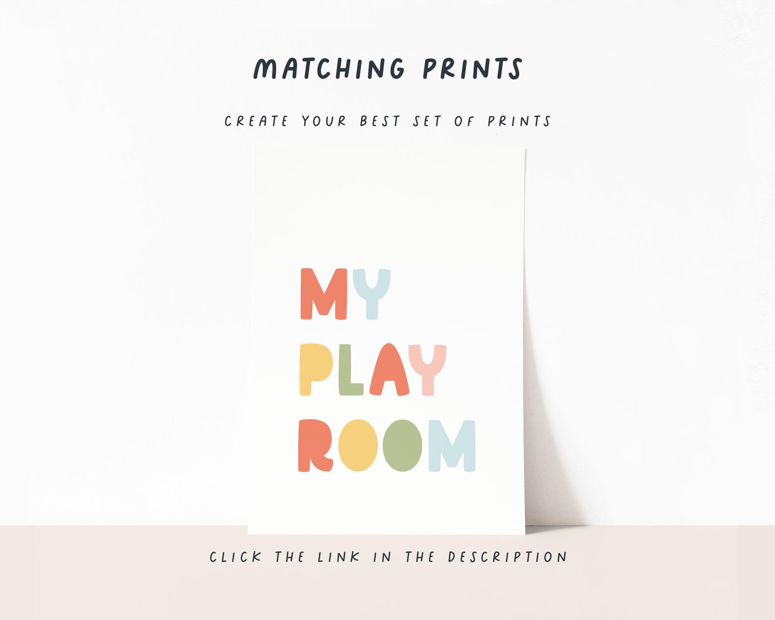 Set of 2 Inspirational Rainbow Wall Art Prints for Kid's Room Decor ...